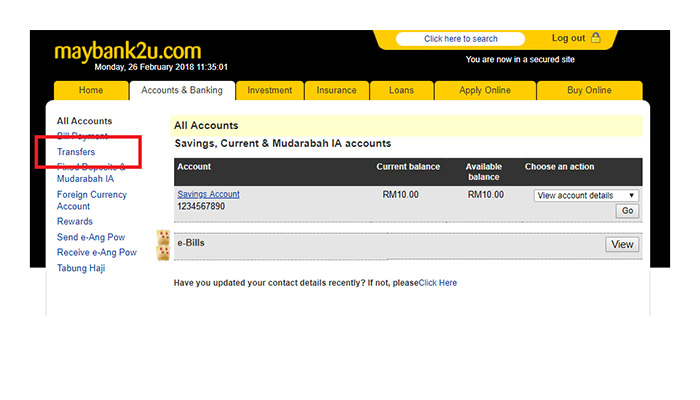 Checkout with Maybank ATM / CDM / 3rd Party Transfer - G2G Payment Guide