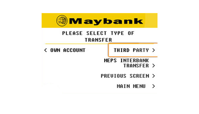 Checkout with Maybank ATM / CDM / 3rd Party Transfer - G2G Payment Guide